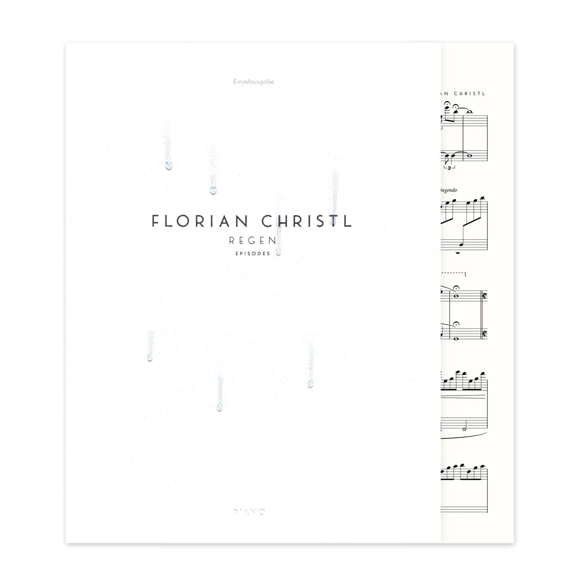 "Regen" Piano Sheet Music by Florian Christl – Florian Christl